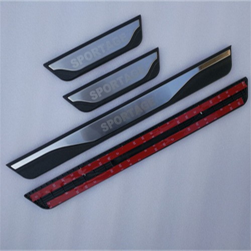 Door Sill Cover Scuff Plate Protector Sticker Trim For Kia Sportage ...