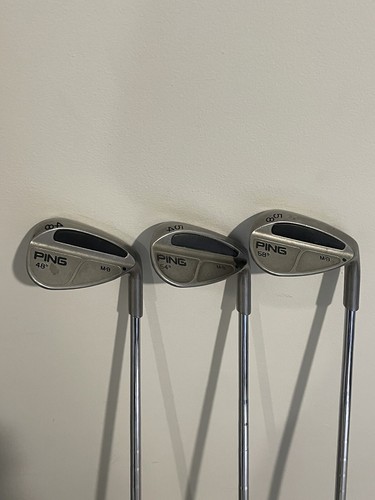 Ping M/B 48* 54* & 58* Black Dot Set of 3 Wedges Steel Shafted Z-65 | eBay
