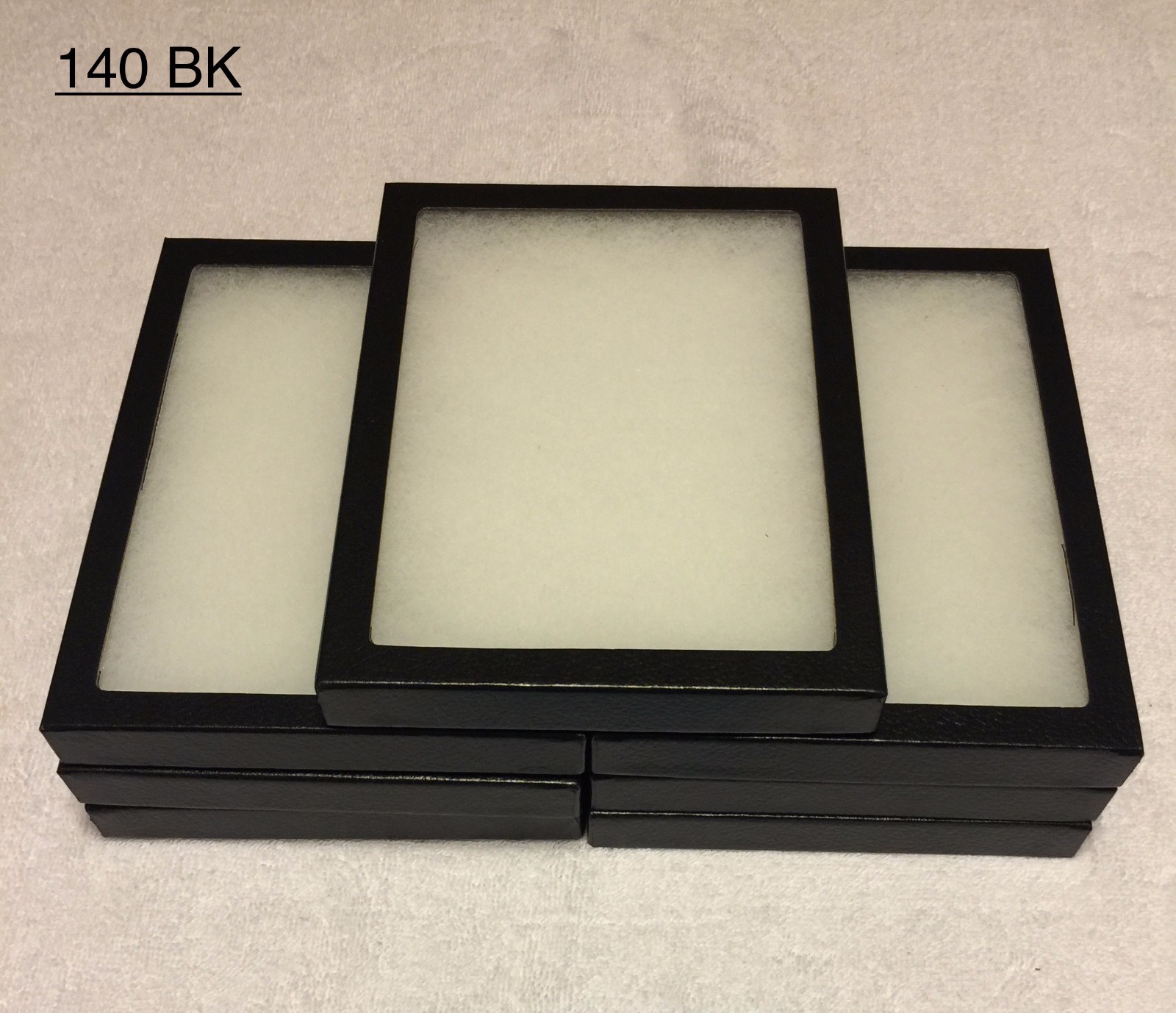 #140 (24) Riker Mount Display Case Shadow Box Frame Tray 8" X 6" X 3/4 ...