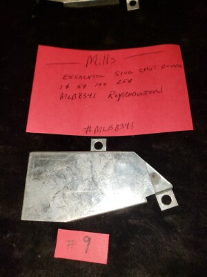 MILLS REPLACEMENT ESCALATOR SLUG CHUTE COVER ANTIQUE SLOT MACHINE # ...