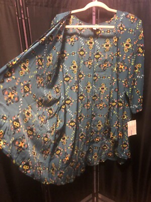 Lularoe Large Lindsay Kimono cover up "NWT" | eBay