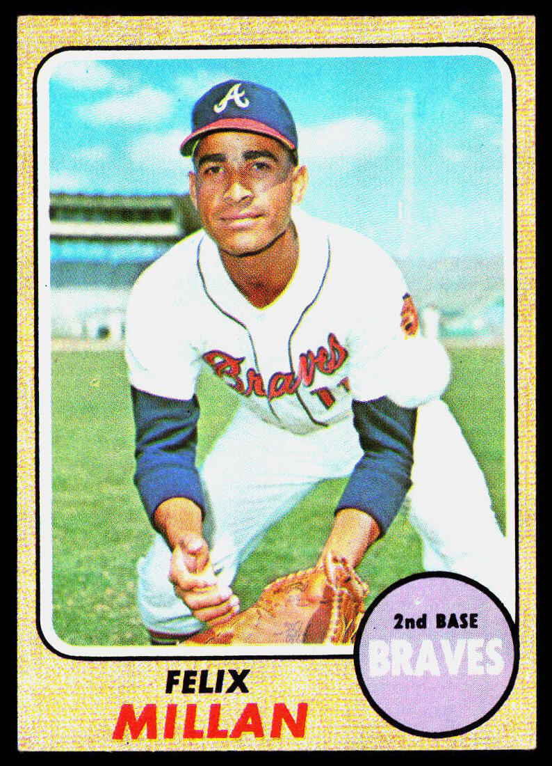 1968 Topps #241 Felix Millan | eBay