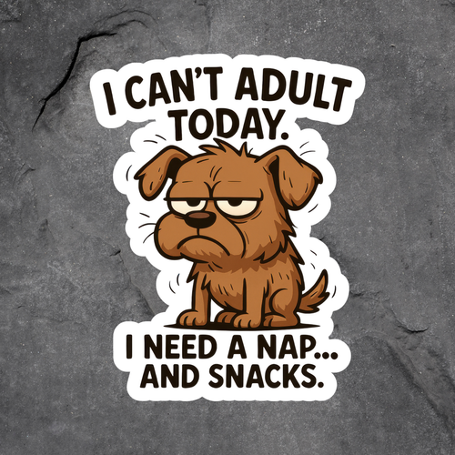 Raccoon sticker vinyl decal pickles and panic attacks funny black white ...