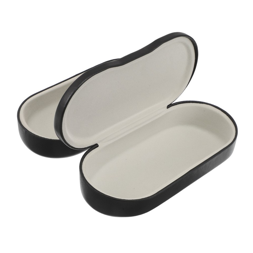 Oversized Dual Compartment Eyeglasses Hard Case, Sunglasses Storage ...