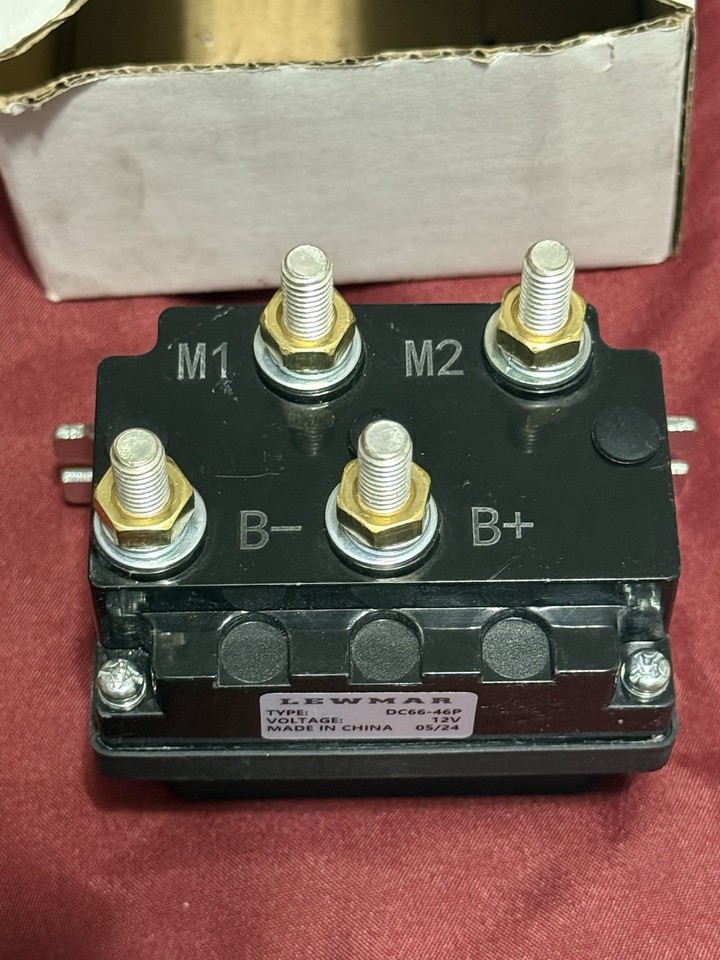 Lewmar 68000939, Windlass Control Solenoid / Changeover Contactor, 12V ...
