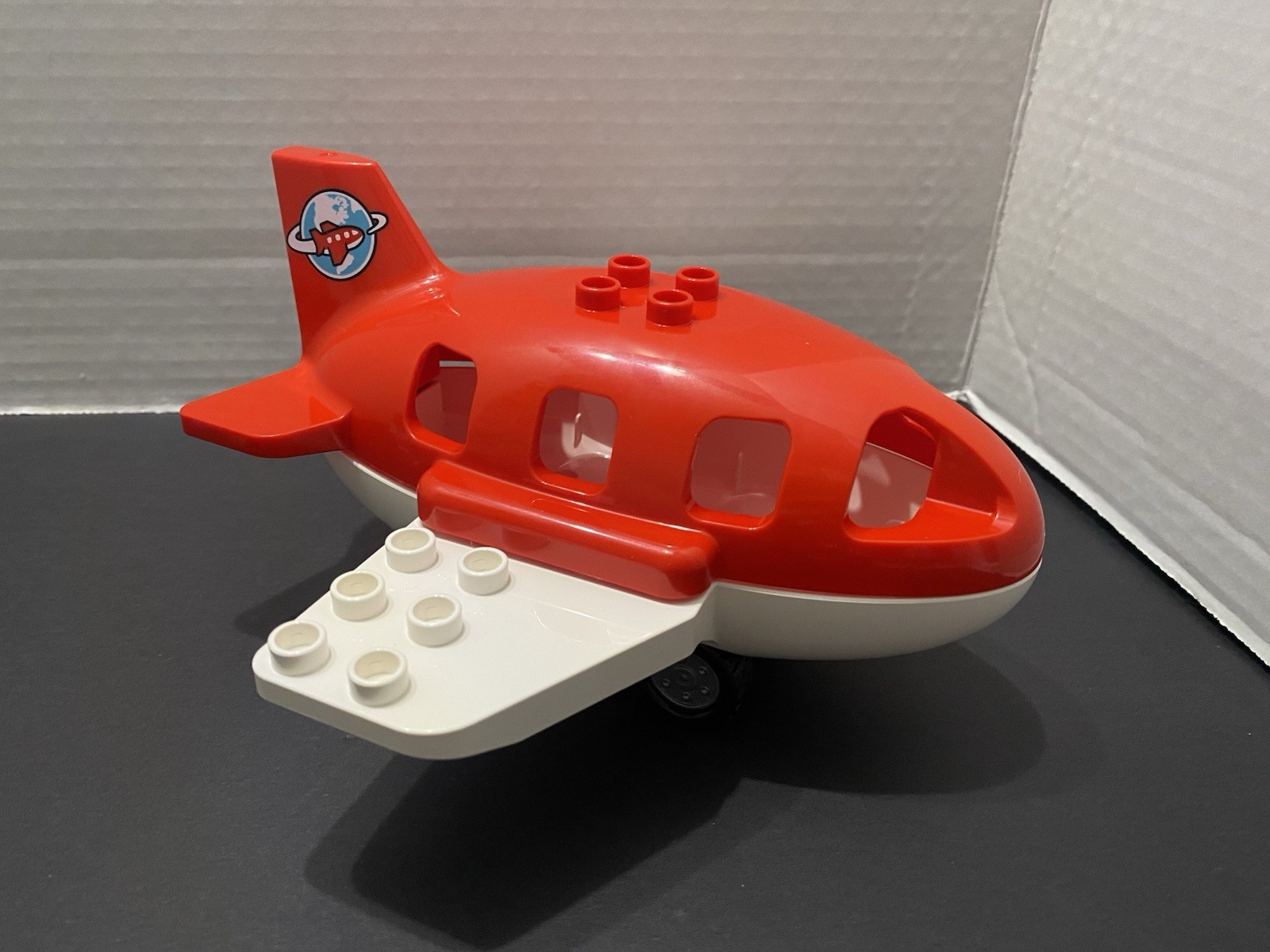 LEGO DUPLO: Airplane Airport Mid-size from 10590 Vehicle 3 People New ...