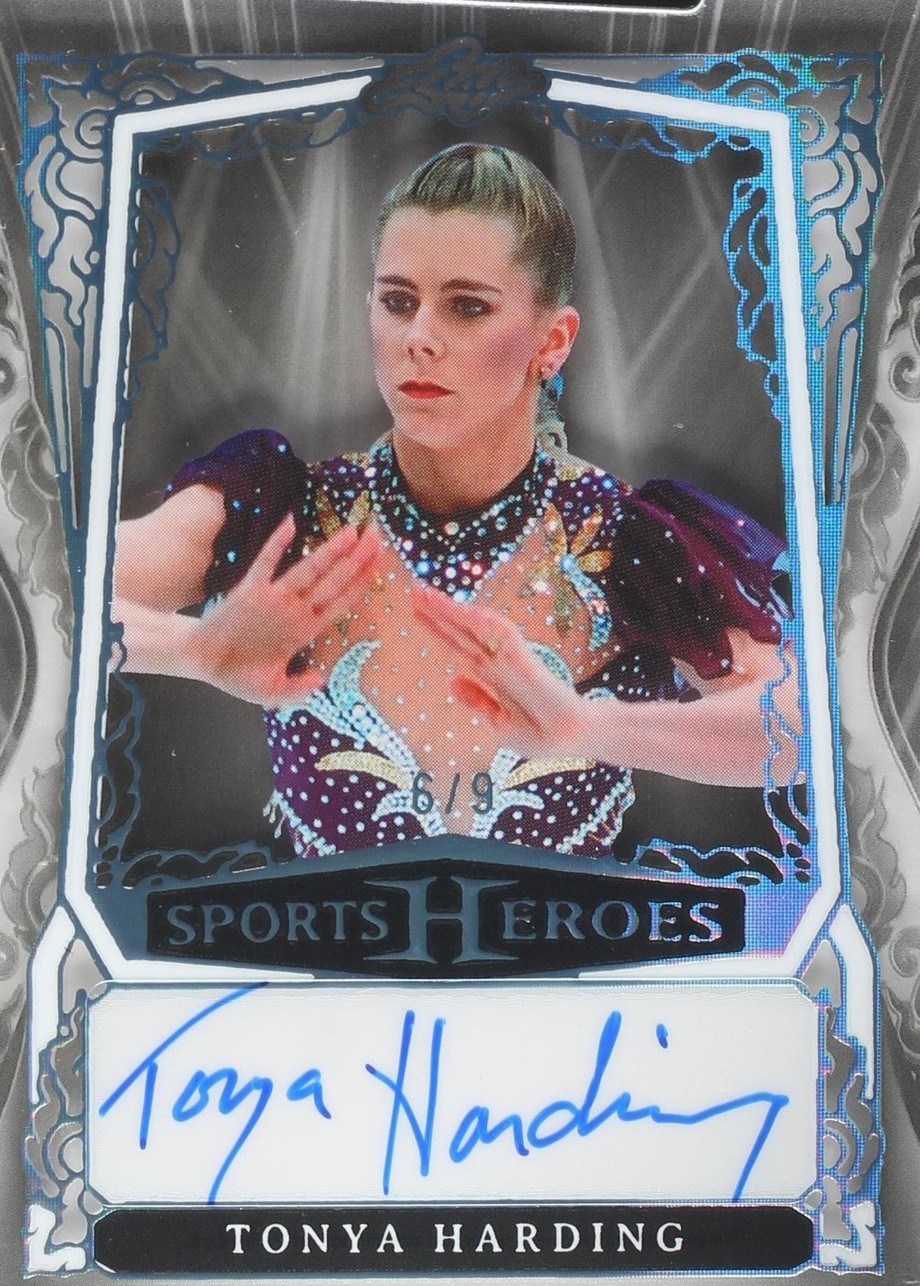 2025 Leaf Metal Sports Heroes - Tonya Harding #BA-TH4 Acetate Platinum ...