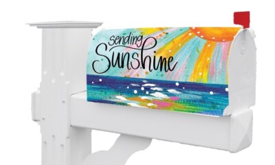 Sending Sun Sunshine Ocean Magnetic Mailbox Cover Only | eBay