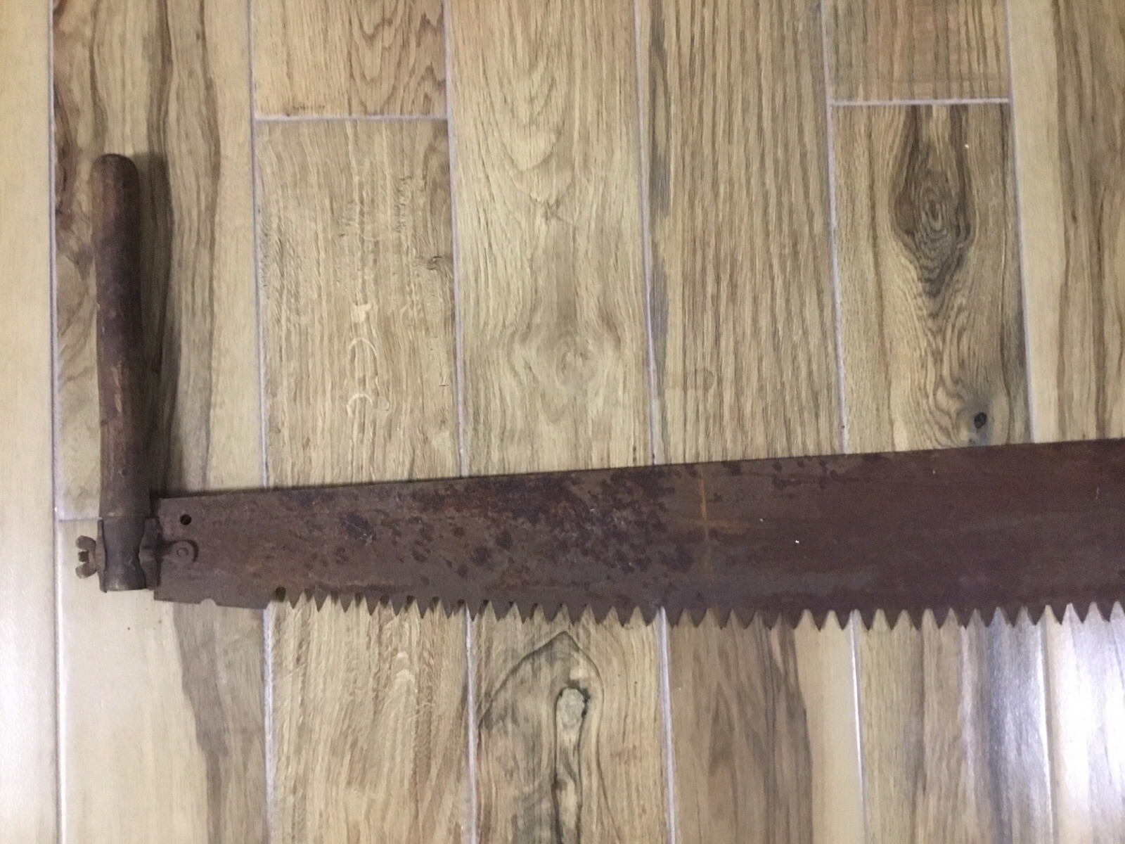 Two Man 60'' Vintage Crosscut Saw Logging Tree 5ft Cross Cut 1930s Wood ...