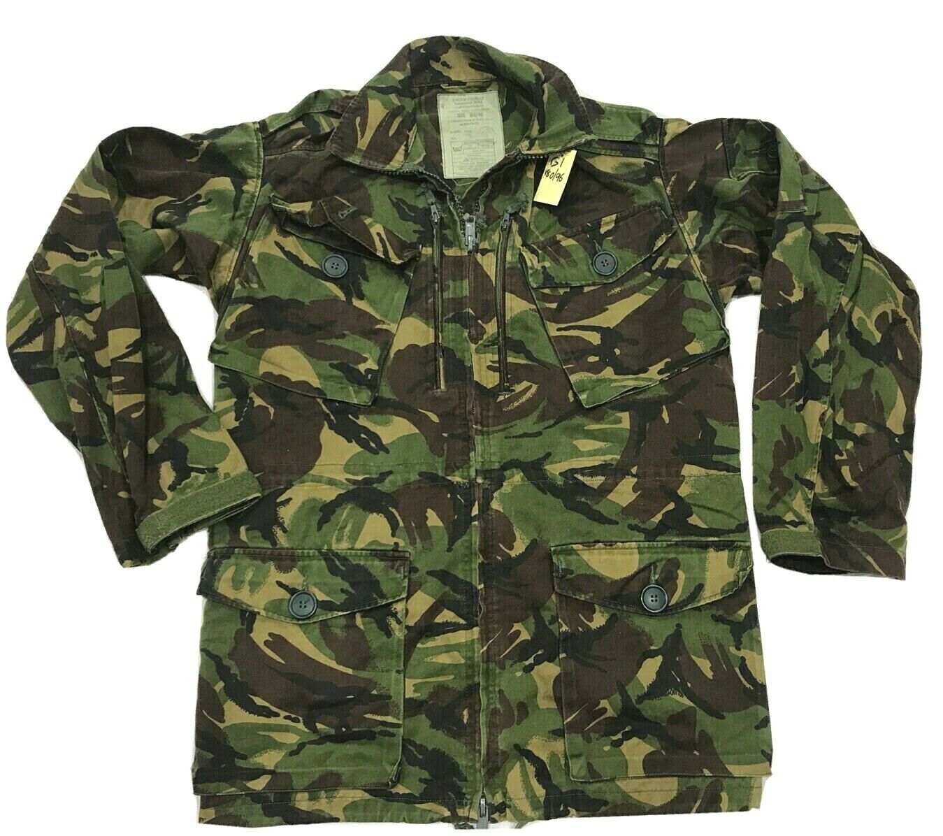 British DPM Temperate Camo Smock/Field Jacket, L/L, Grade 1 cond., free ...