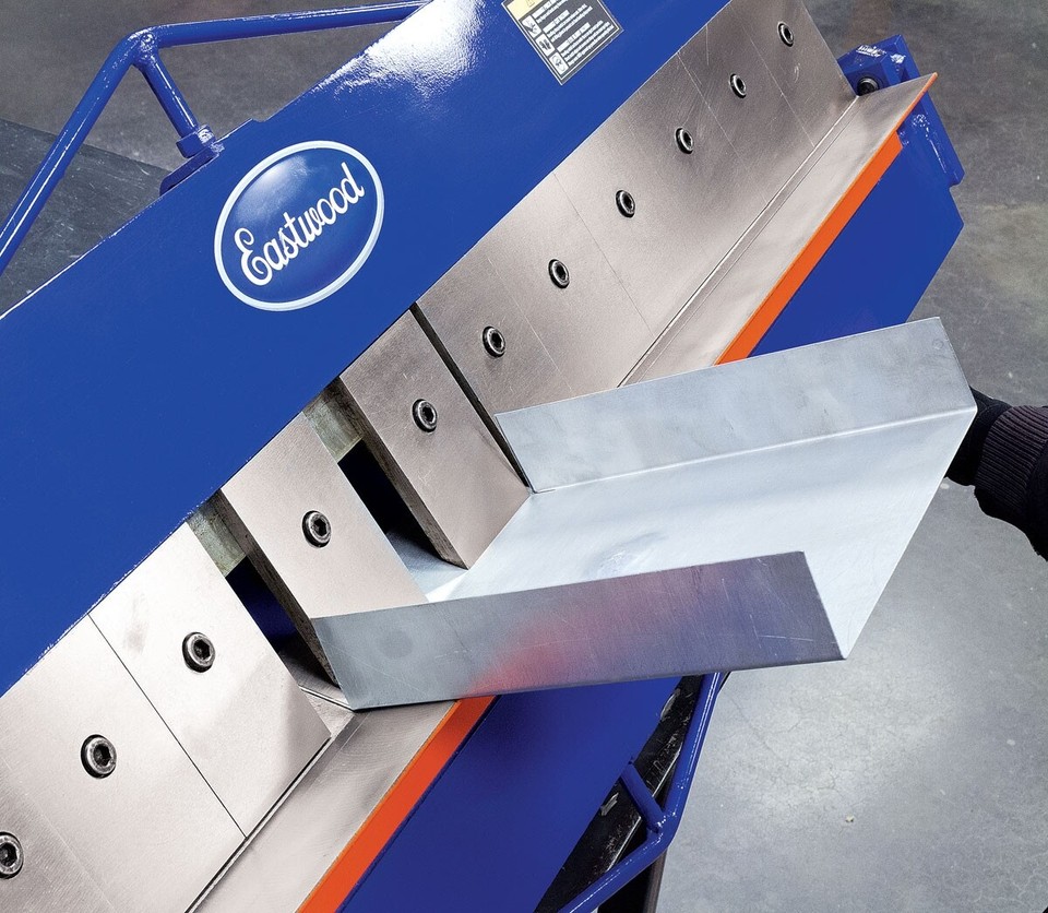 Eastwood 48 inch Box And Pan Bends Sheet Metal Brake Machine Adjustable ...