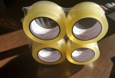 STA shipping tape 110 yards each, extra strength, 4 PACK MADE in USA | eBay