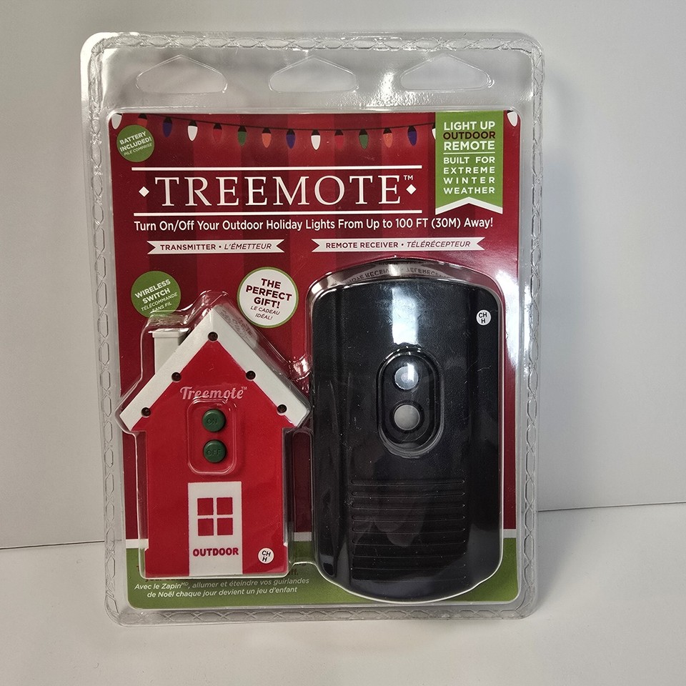Treemote wireless remote switch for christmas and holiday Lights ...