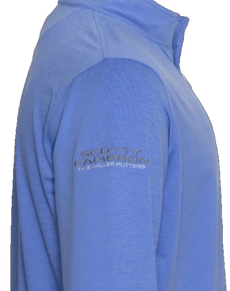 Scotty Cameron Pullover Scotty Dog Perth Melange Performance Qtr Zip ...