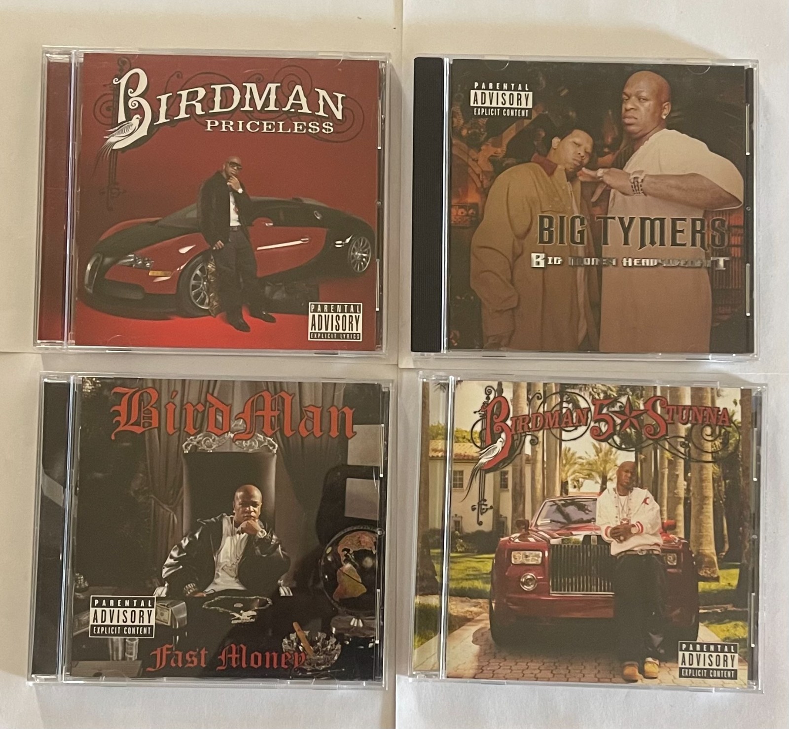 Birdman: Rap CD Lot of 4! Priceless, Big Tymers, Fast Money, 5 Star ...