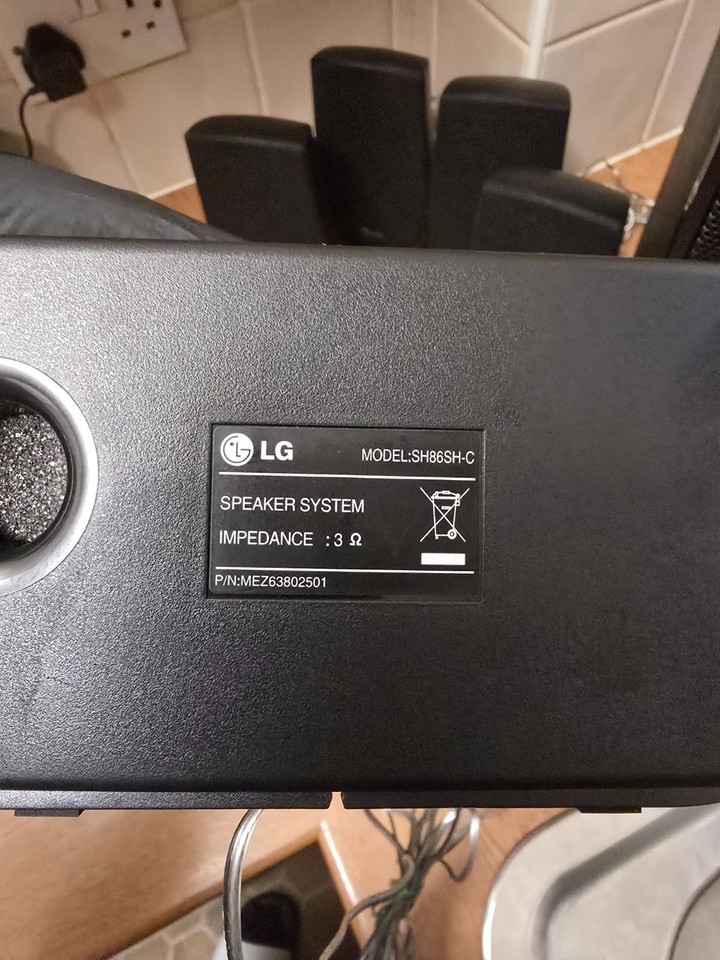 LG surround sound speakers and Subwoofer | eBay UK