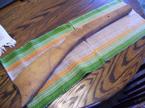 Vintage Unknown Solid Wood Black Powder Muzzle Loader Rifle Shotgun ...