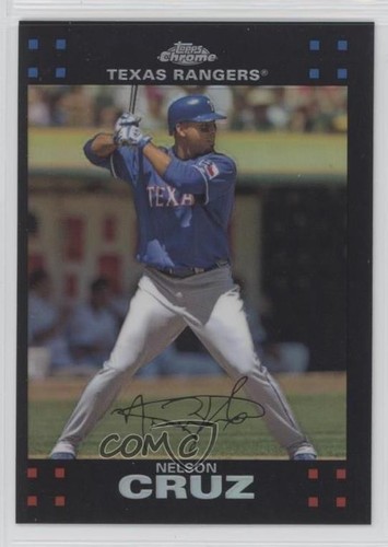 2007 Topps Chrome Refractor Nelson Cruz #241 | eBay