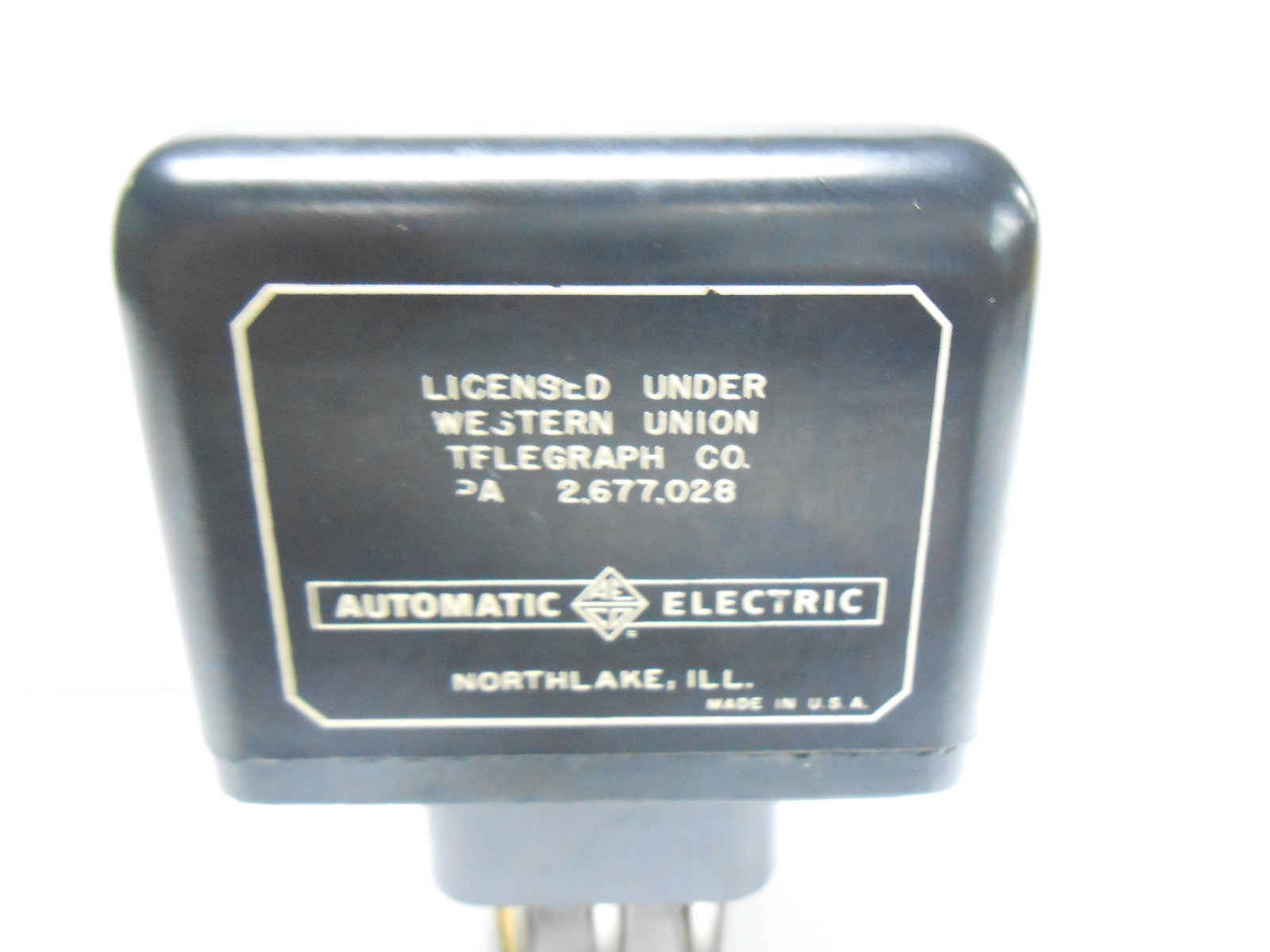 202-A AUTOMATIC ELECTRIC POLAR RELAY 60 HZ/ 155 OHMS/ 2 A/115 VAC NEW ...