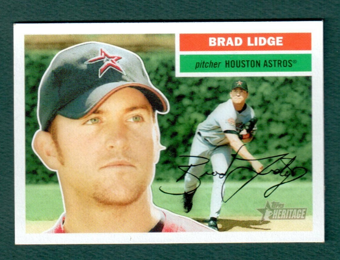 2005 BRAD LIDGE TOPPS HERITAGE BASEBALL CARD #437 SP | eBay