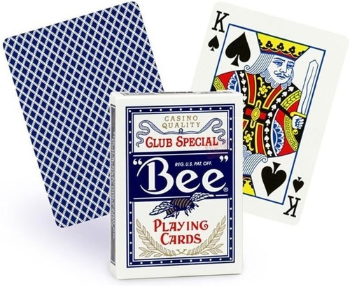 Bee Standard Index Blue Playing Cards Bicycle Magic Tricks Casino USPCC ...