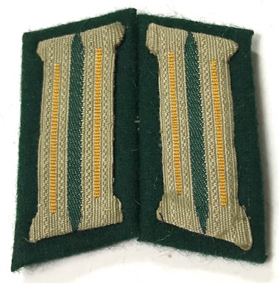 WWII GERMAN HEER M36 TUNIC COLLAR TABS LITZEN- RECON | eBay