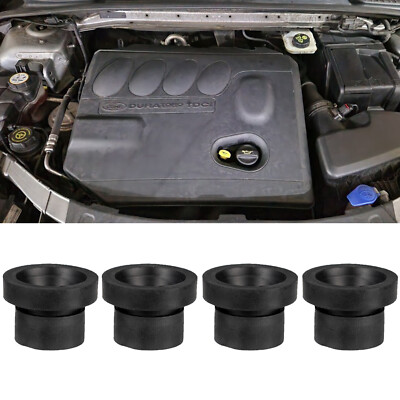 4pc Small Engine Cover Rubber Grommet Mount Stopper For Ford Focus ...
