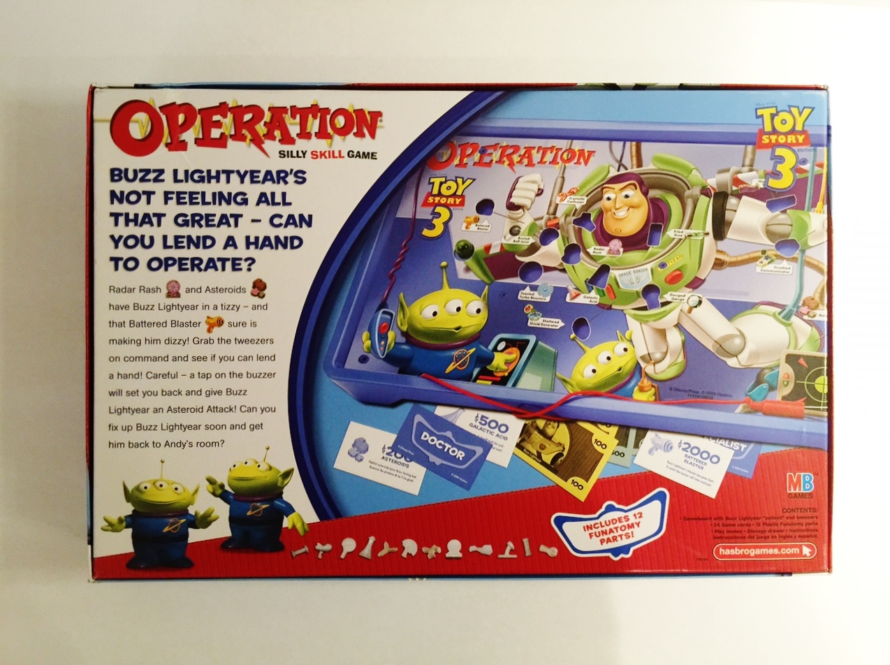 HASBRO 2009 TOY STORY 3 SILLY OPERATION SKILL GAME EXCELLENT | eBay