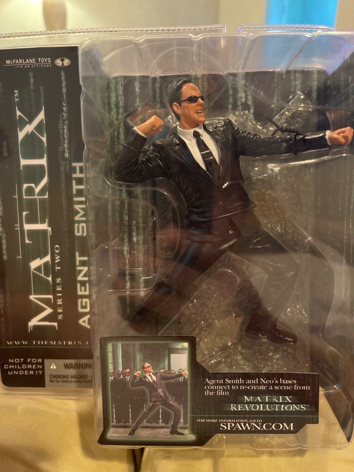 The Matrix Agent Smith Action Figure | eBay