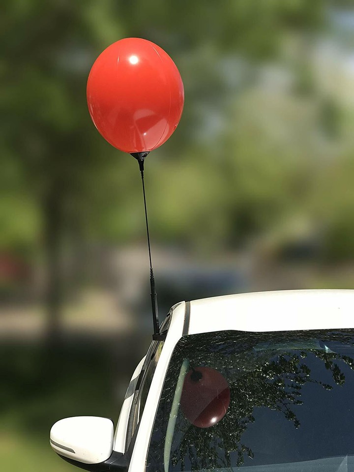Reusable Balloon Window Kit with Removable Clip and Pole, Car ...