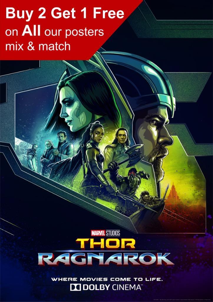 Thor Offisielle Filmplakat Marvel Studios' Thor: The Dark World