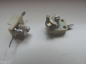 1.6 to 5.6pF SILVER PLATED BRASS VARIABLE TRIMMER PRESET CAPACITOR NEW ...