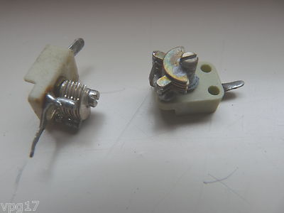 1.6 to 5.6pF SILVER PLATED BRASS VARIABLE TRIMMER PRESET CAPACITOR NEW ...