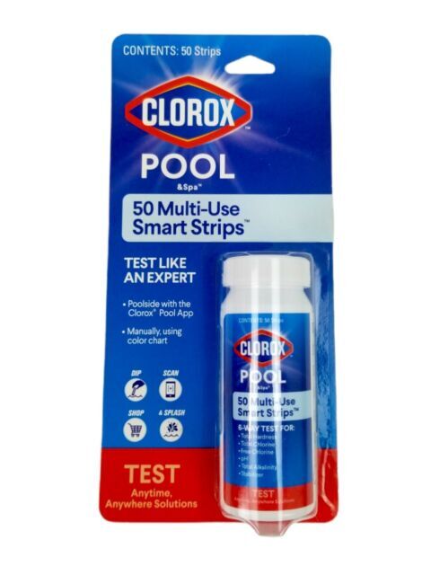 Clorox Pool and Spa My Pool Care Assistant Test Strips (Pack of 50) for ...