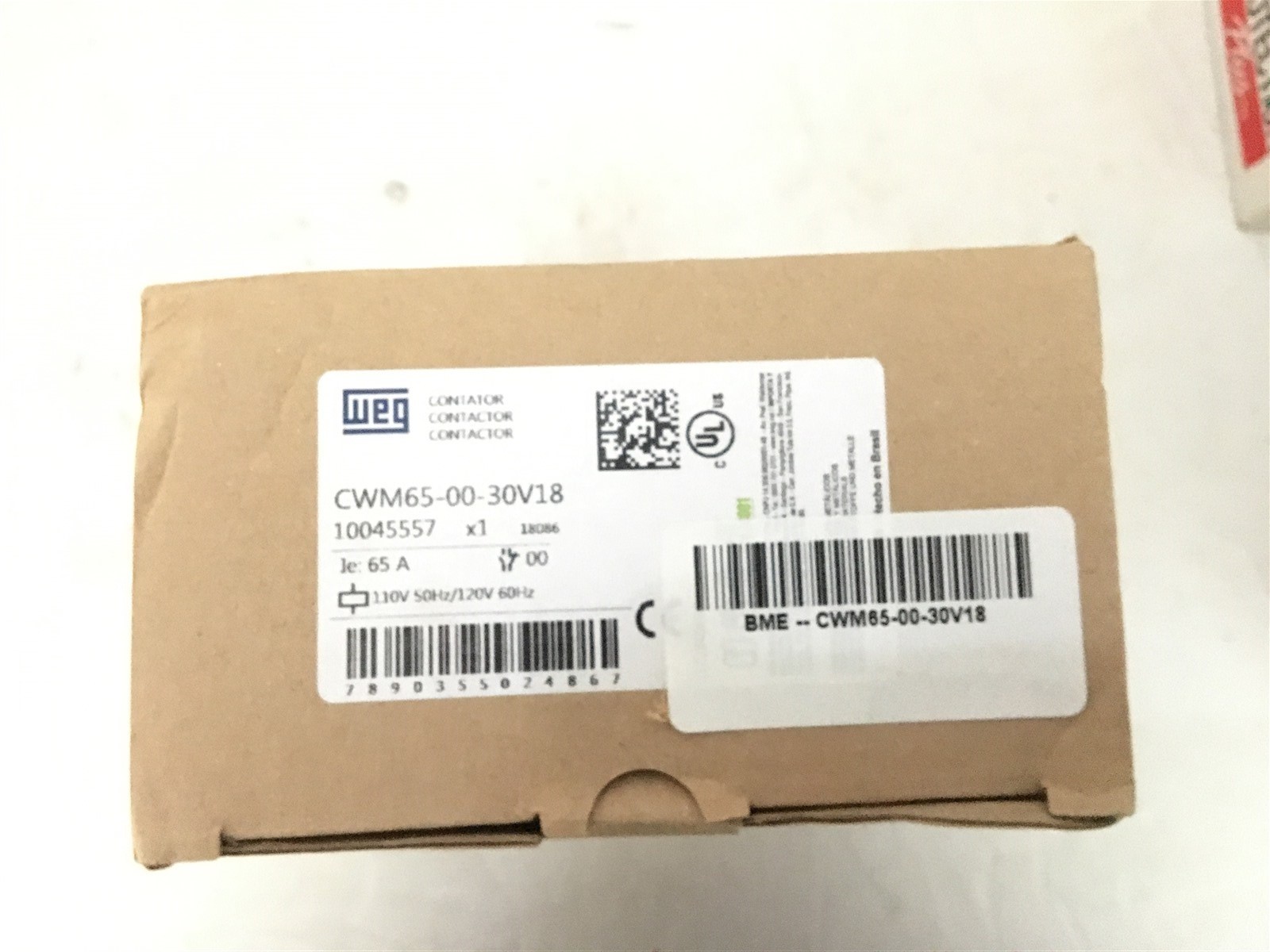 WEG Cwm65-00-30v18 Contactor 120 Volt Coil for sale online | eBay