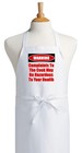 Complaints To The Cook Funny Kitchen Apron, Unisex White Aprons For The ...