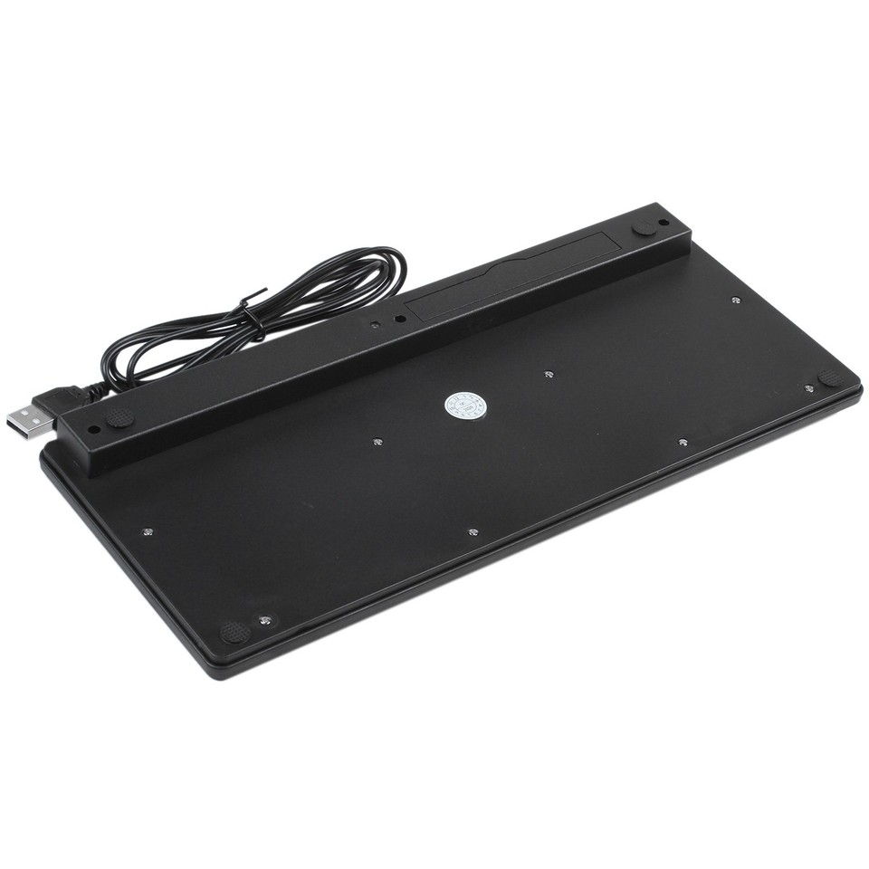 Draht Tastatur Ultraduenne Leise Kleine Grösse 78 Tasten Multimedia Usb ...