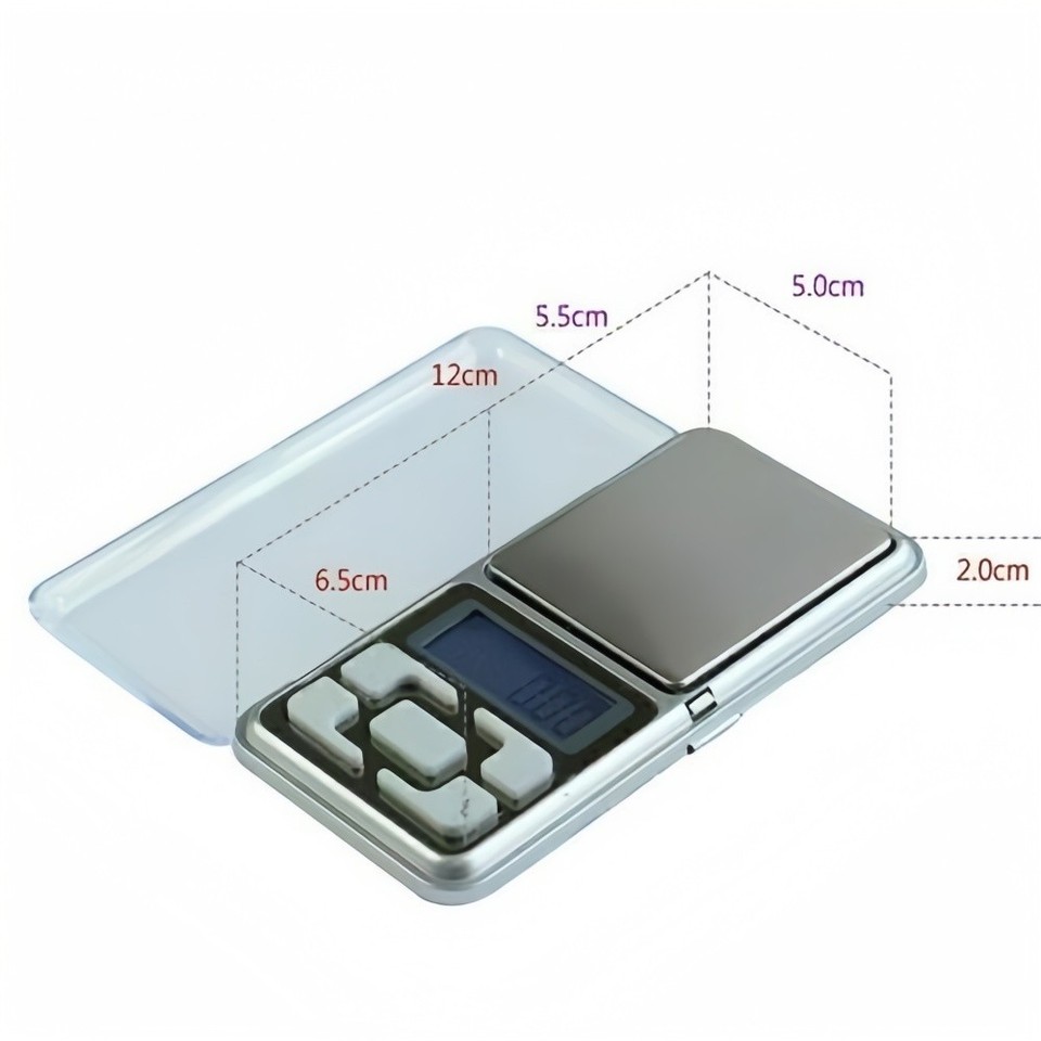 Digital 2000g x0.1g Scale Jewelry Portable Pocket Balance Gram OZ. LCD ...