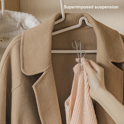 5pcs Clothespin with Hook Closet Storage Hanging Clothes Laundry Pin ...