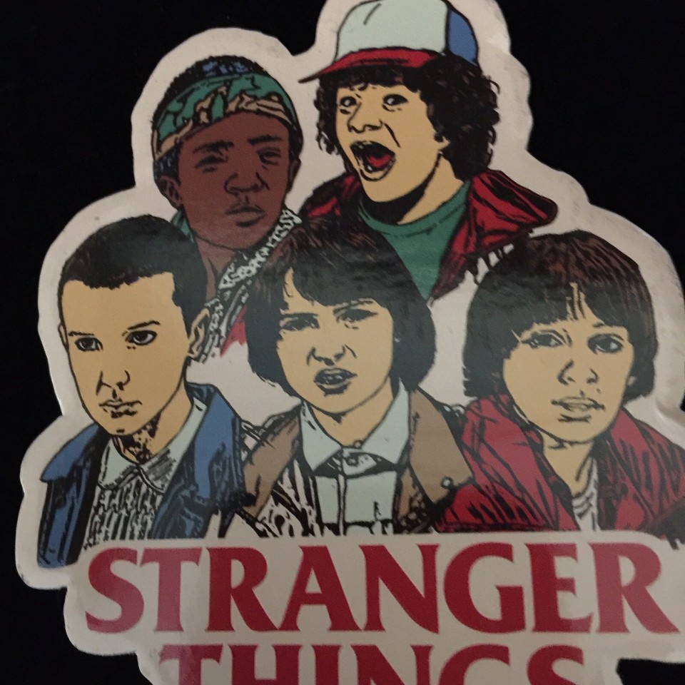 Stranger Things Netflix TV 4" Sticker Brand New (Eleven) Season 1 ...