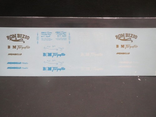 Bizio 33' Willys AA/GS 1/25 Decal from Fremont Racing Specialties | eBay