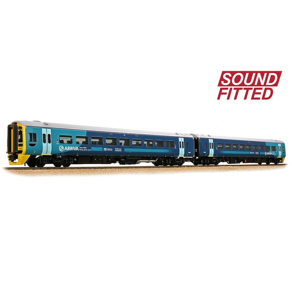 Bachmann Branchline 31-511ASF Class 158 2-Car DMU Arriva Trains Wales ...