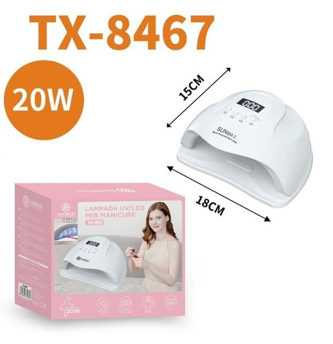 Lampe Uv 36 Led Pour Reconstruction D'ongles Gel 20W Tx-8467 Linq | eBay