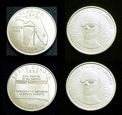 2006 South Dakota & 2004 Florida state Concept Pattern Daniel Carr Free ...