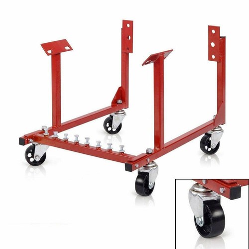 Auto Engine Cradle Stand for Chevrolet Chevy w/Dolly Wheels 3"1000lb | eBay