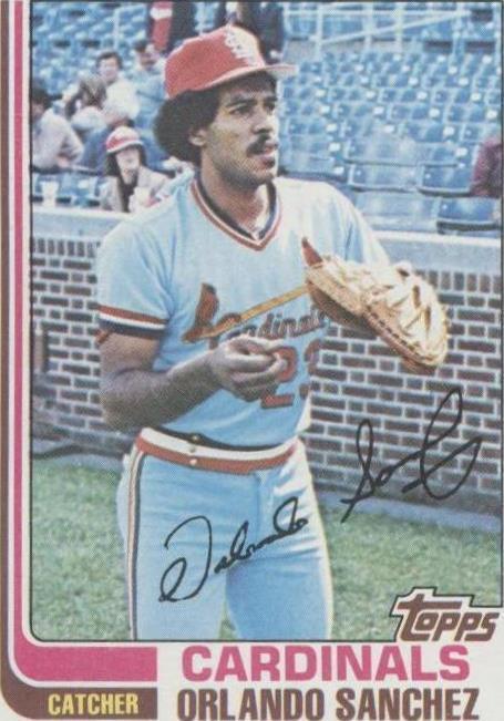 1982 Topps - Orlando Sanchez #604 (RC) for sale online | eBay