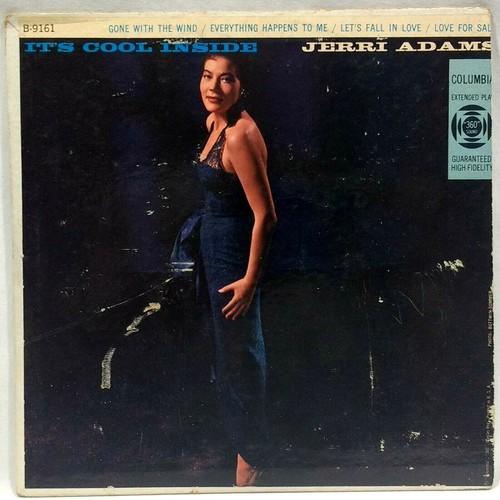 Jerri Adams "It’s Cool Inside" 1956 B-9161 7" EP Vinyl Record Album ...