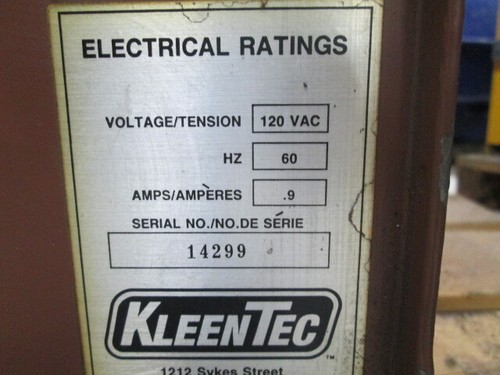 KleenTec Solvent Parts Washer With Dual Filtration System KT1045, 45 ...