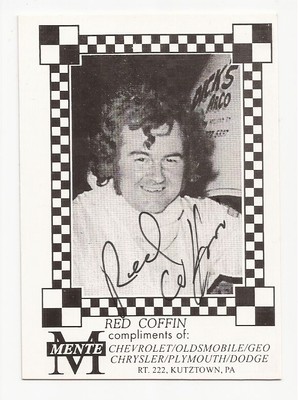 1994 Lyons Fire Company Racefest Russell Red Coffin Autographed Card | eBay
