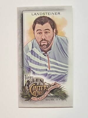 2022 TOPPS ALLEN & GINTER #290 JOHN LANDSTEINER MINI PARALLEL U.S ...